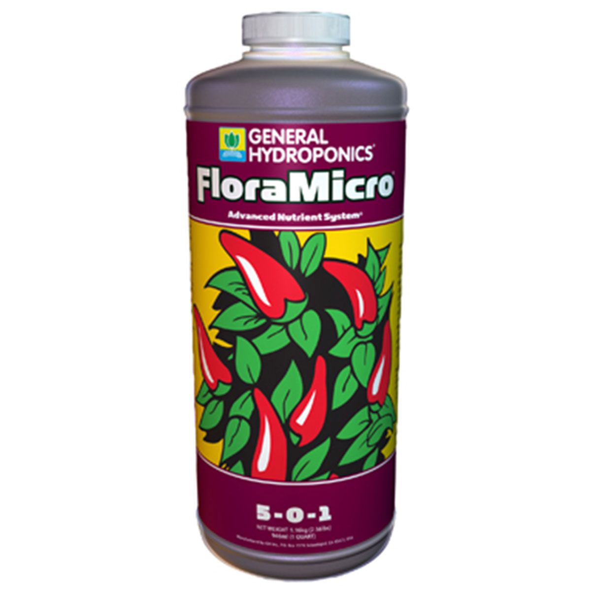 Engrais FloraMicro 946ml – Hydroculture SL